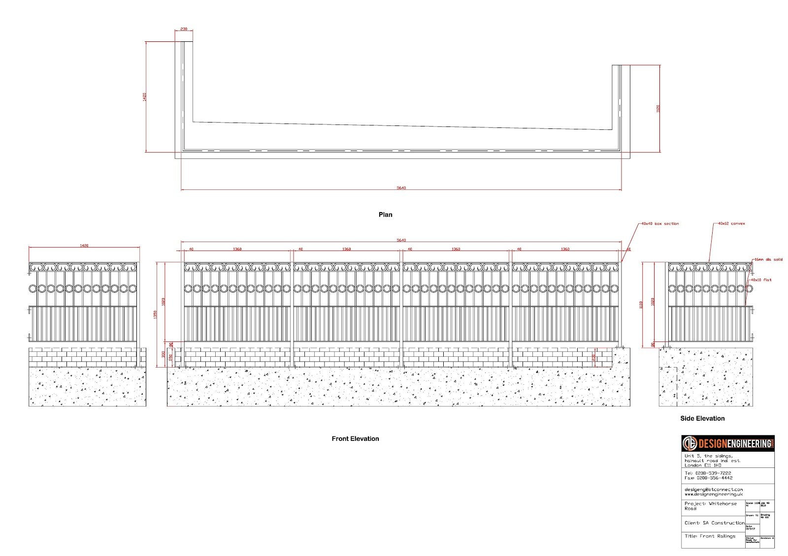 Bespoke metalwork | Design Engineering
