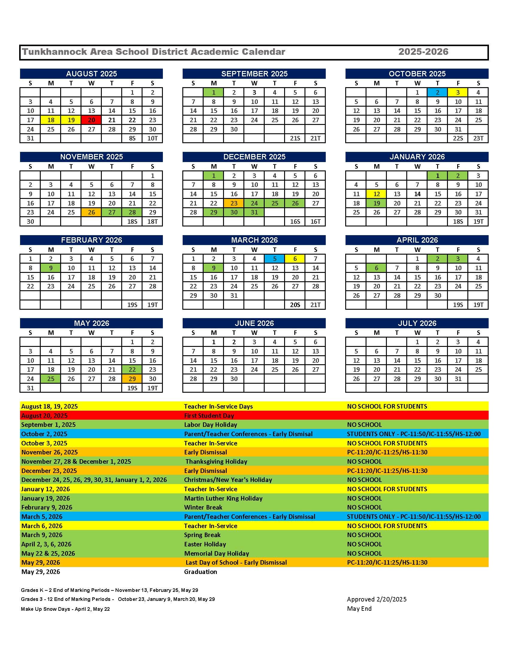 Calendar