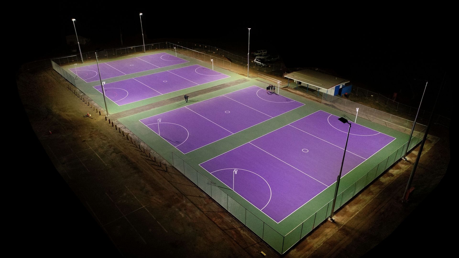 Netball Court Installation | Queensland, Australia