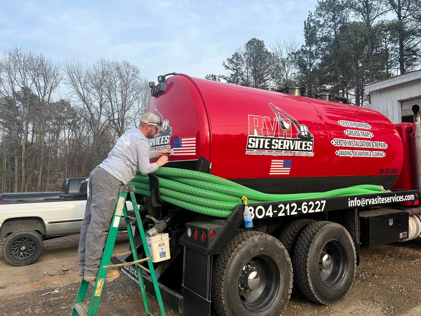 Septic System Contractors in Amelia, VA | RVA Site Services