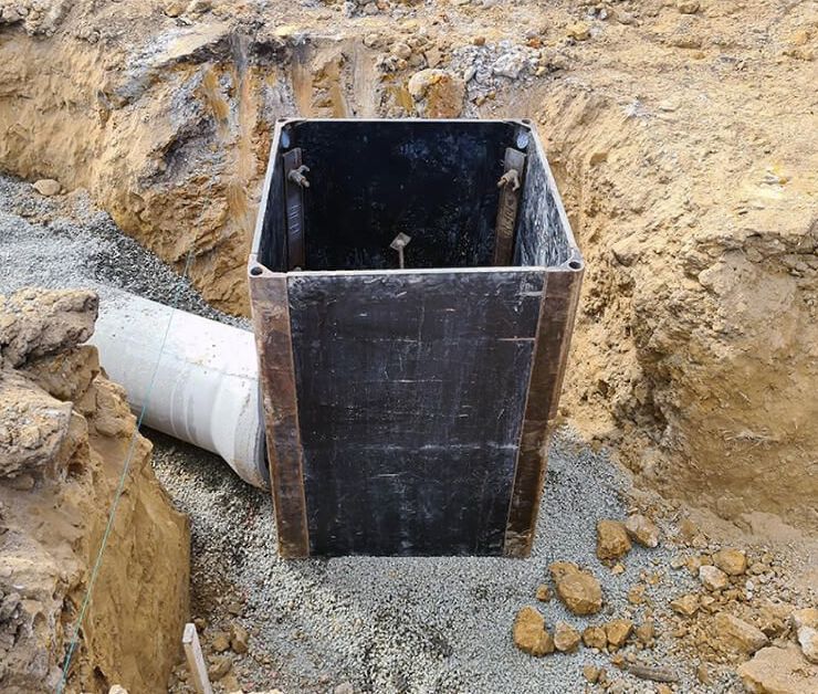 Gully Pit Hire for Stormwater | Manhole Form Hire