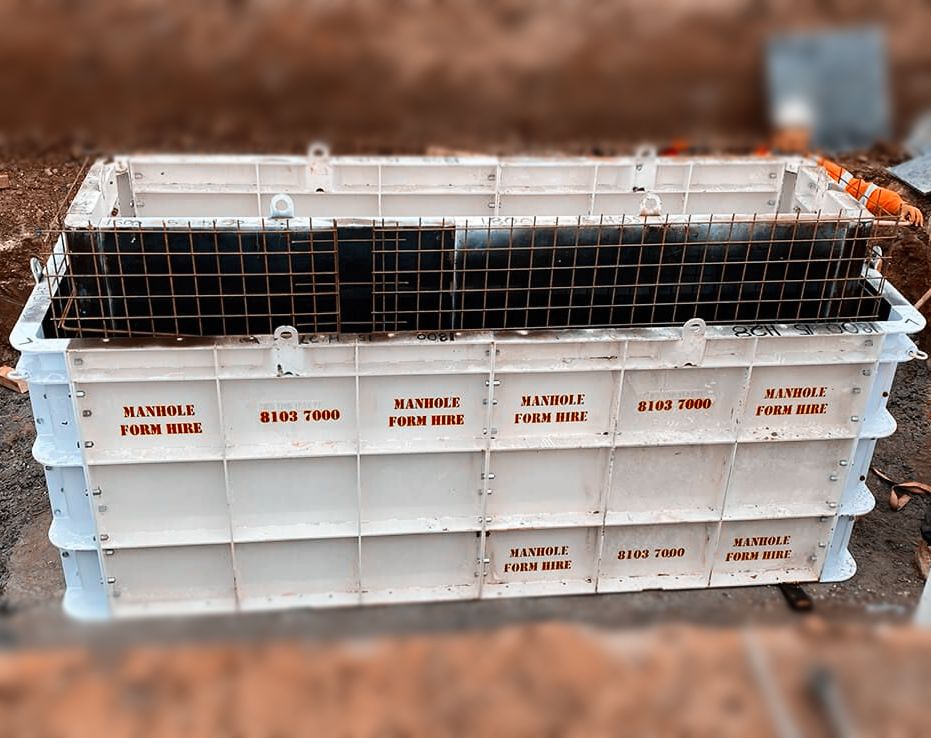 Manhole Form Hire | Concrete formwork hire
