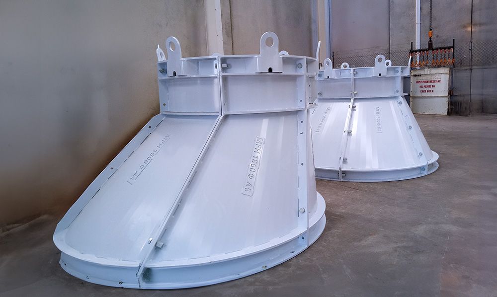 Inner taper back form hire | Manhole Form Hire