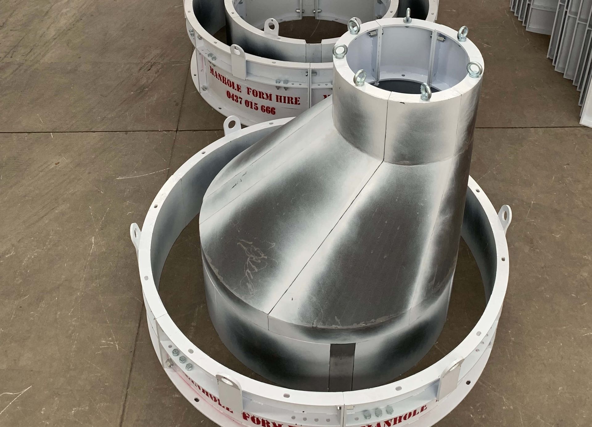 Inner taper back form hire | Manhole Form Hire