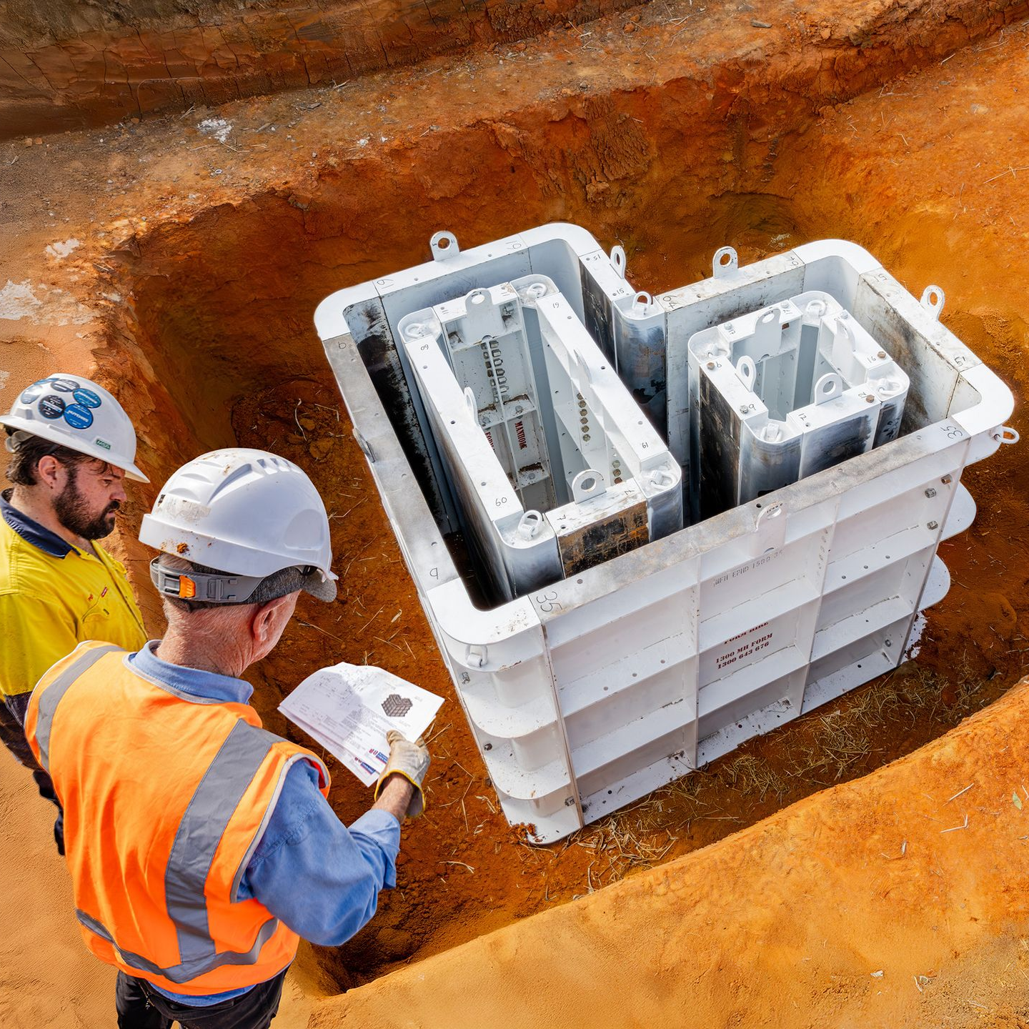 Manhole Form Hire | Concrete formwork hire