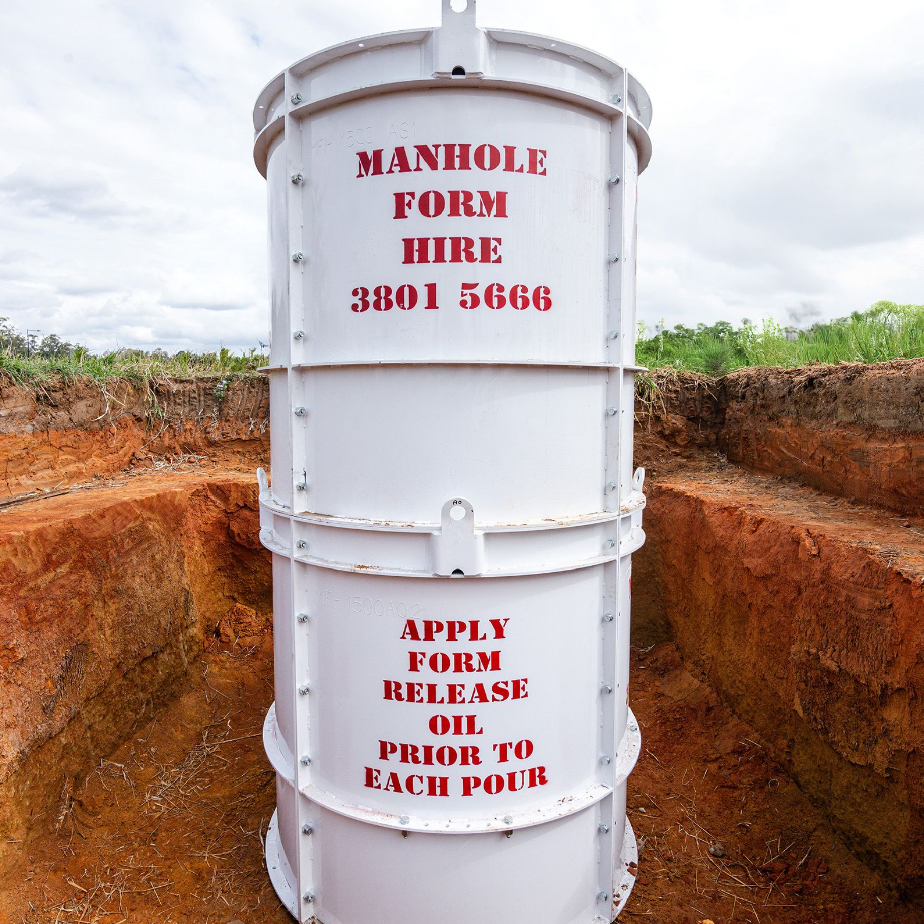 Standard manhole forms | Manhole Form Hire