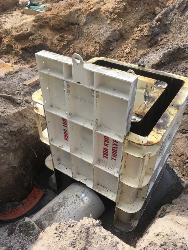 Heavy duty pit boxes hire | Manhole Form Hire