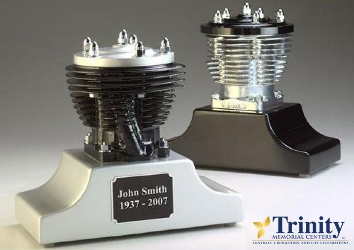 “Engine Urn” for those who loved working with engines