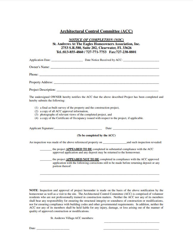 St. Andrews Village | The Eagles Community