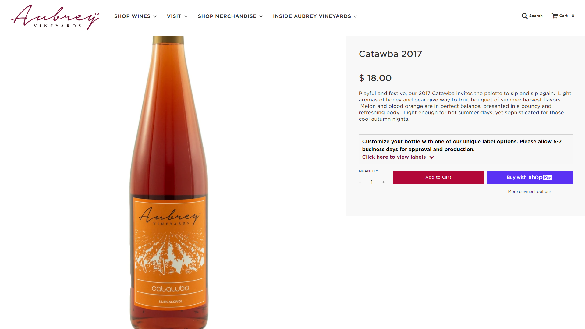 TechnoPath & Aubrey Vineyards: Enhancing Wine Ecommerce Experience