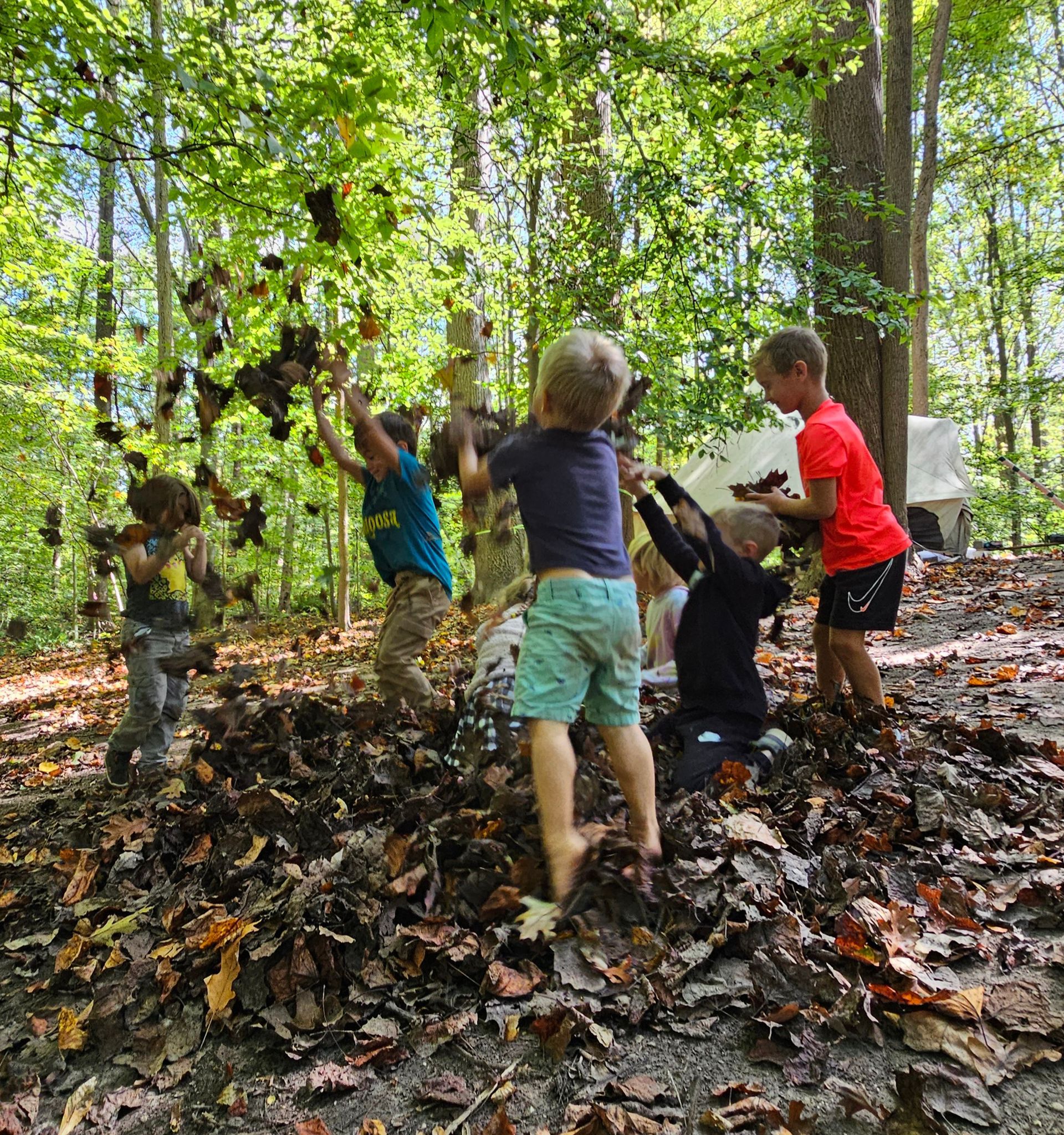 Nature Preschool – West River, MD – River’s Edge Forest Play