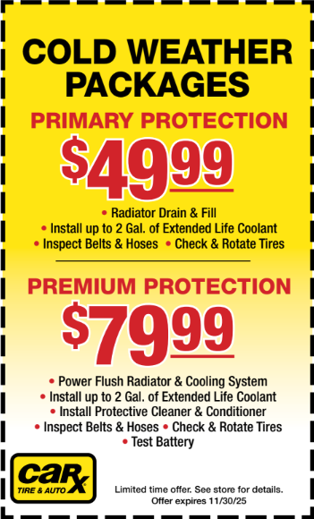 Car-X Tire & Auto | Current Coupons & Auto Deals