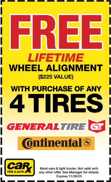 Car-X Tire & Auto | Current Coupons & Auto Deals
