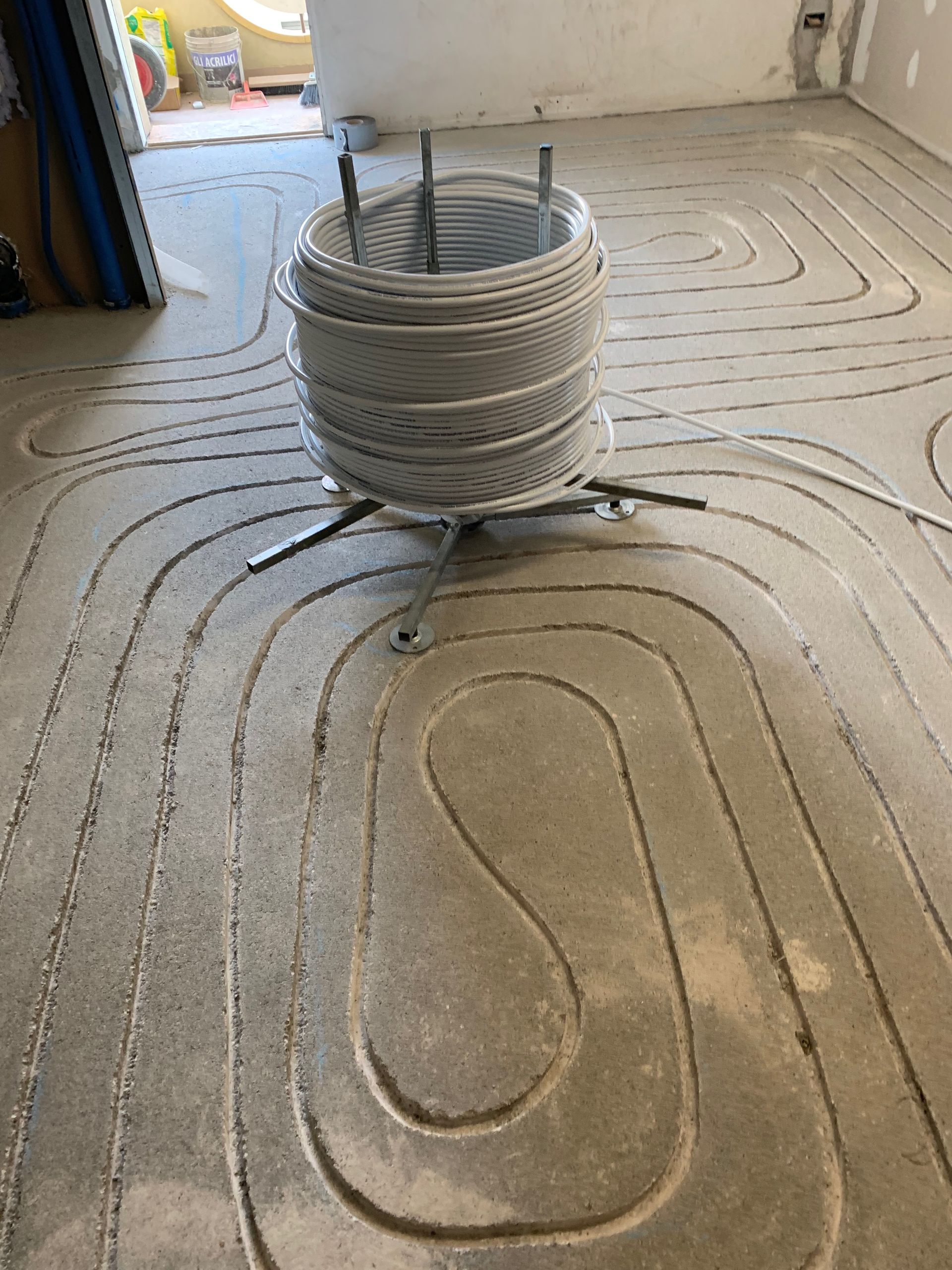 Riscaldamento a pavimento fresato | Bergamo | THERMASYS