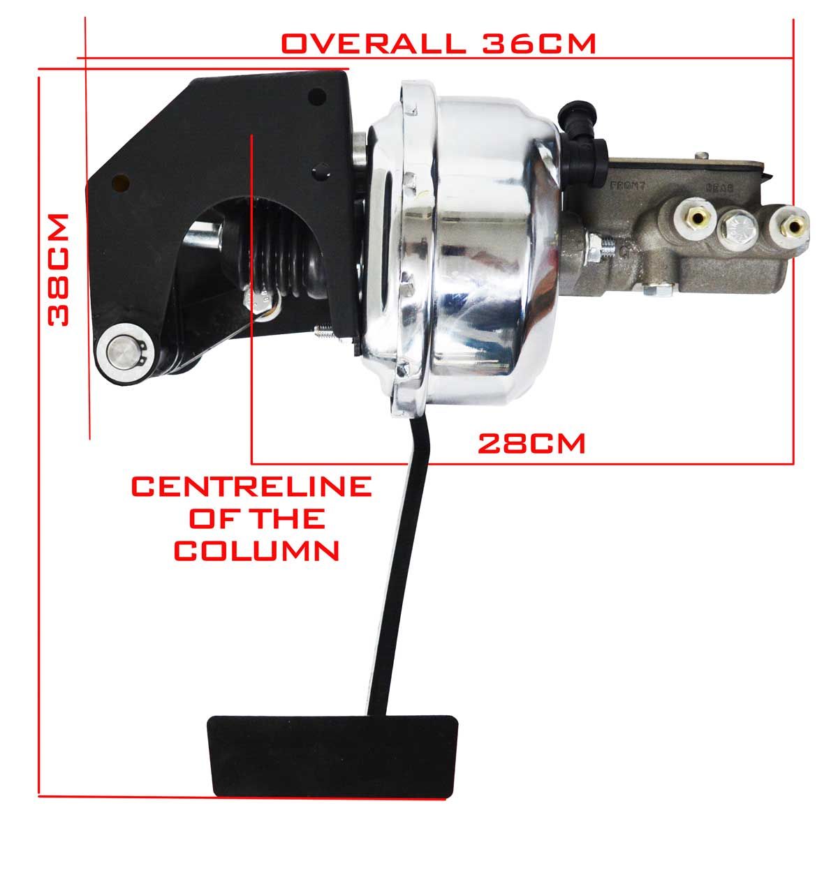 Under-Dash Power Brake Booster Kits | RRS USA
