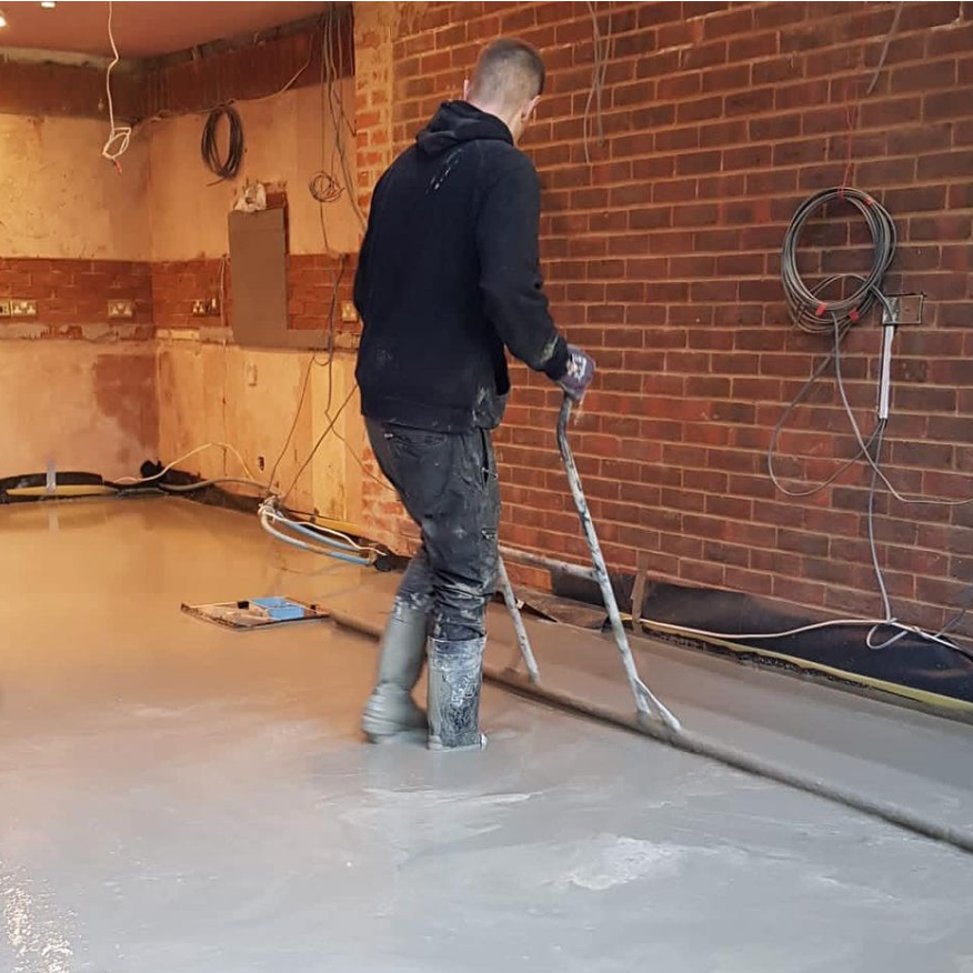 Liquid Screed flooring Ilford | City Flow Screed