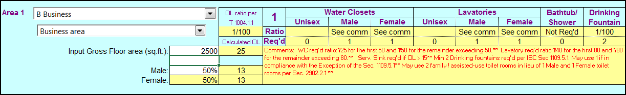 Creating Formulas for Revit Based Plumbing Fixture Calculations