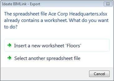 Export Revit Schedule to an Existing Excel File