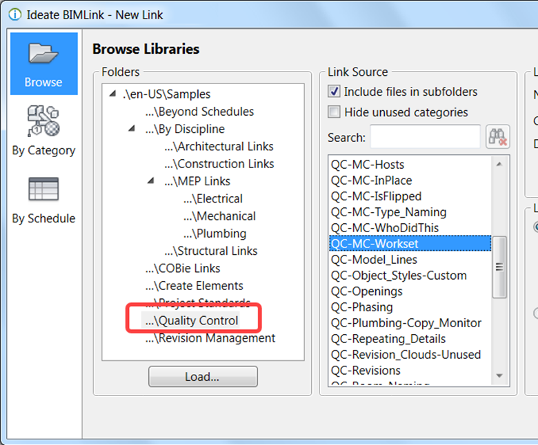Revit Model Quality Control with Ideate BIMLink