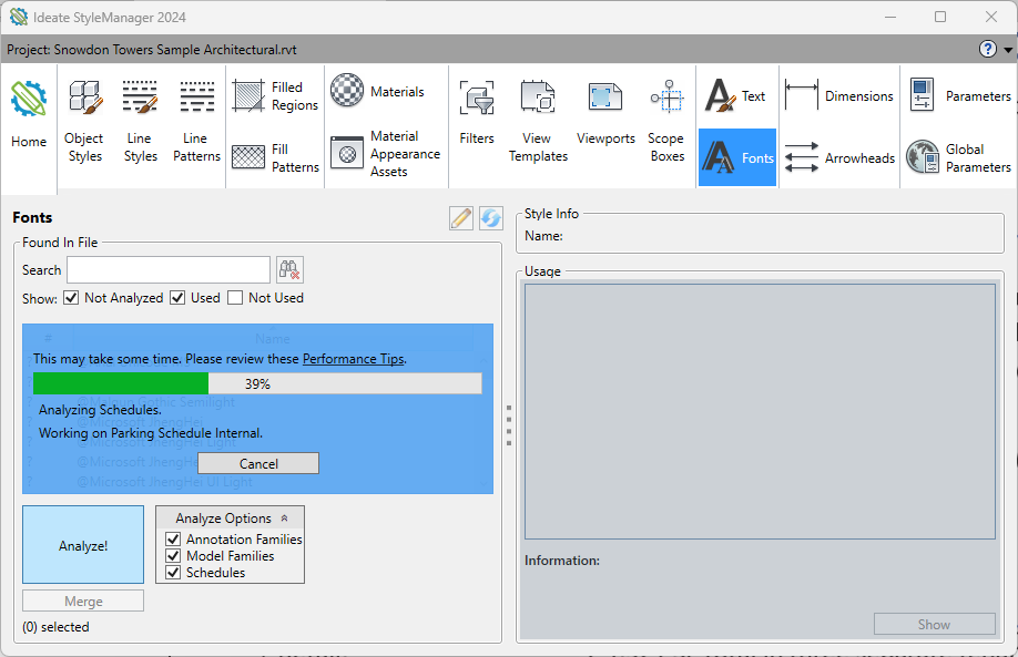 Paul F Aubin - Ideate StyleManager - Snowdon Towers - Revit 2024