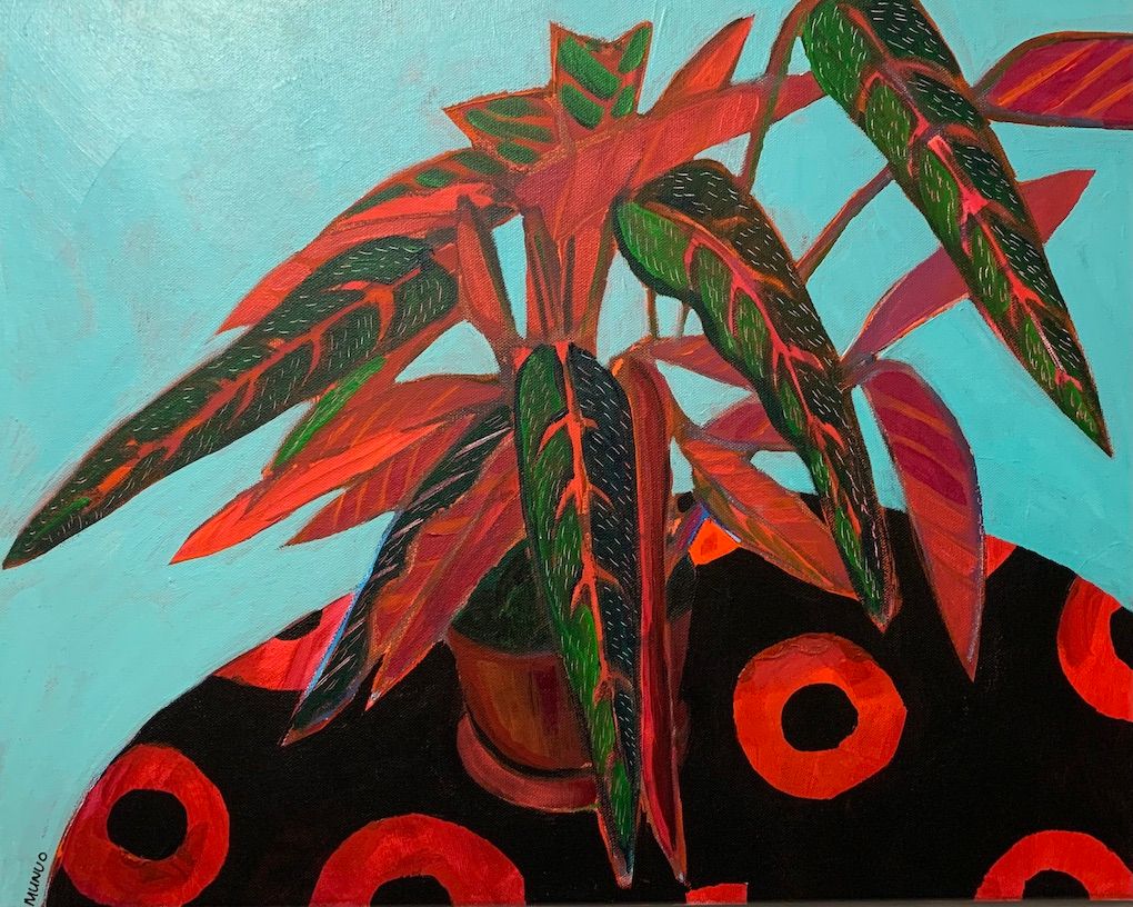 Contemporary interiors wall art , exhibiting gallery artist