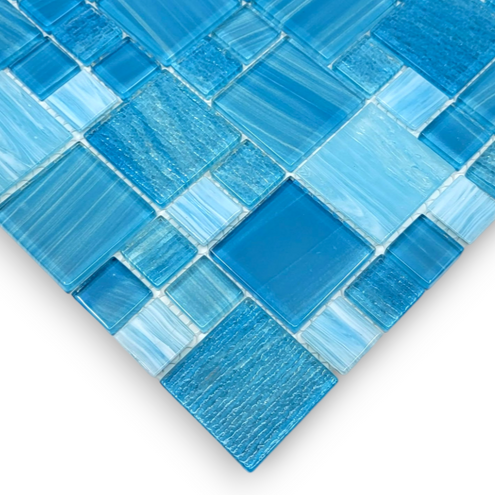 Glass Pool Design Ideas - Premium Glass Pool Tiles