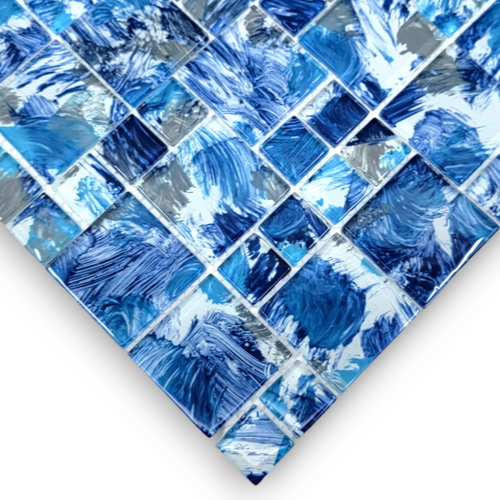 Glass Pool Design Ideas - Premium Glass Pool Tiles