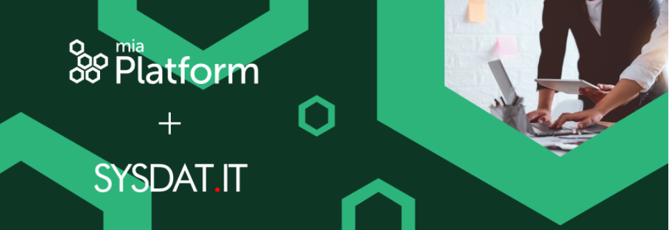 SYSDAT.IT annuncia la nuova Partnership con Mia Platform