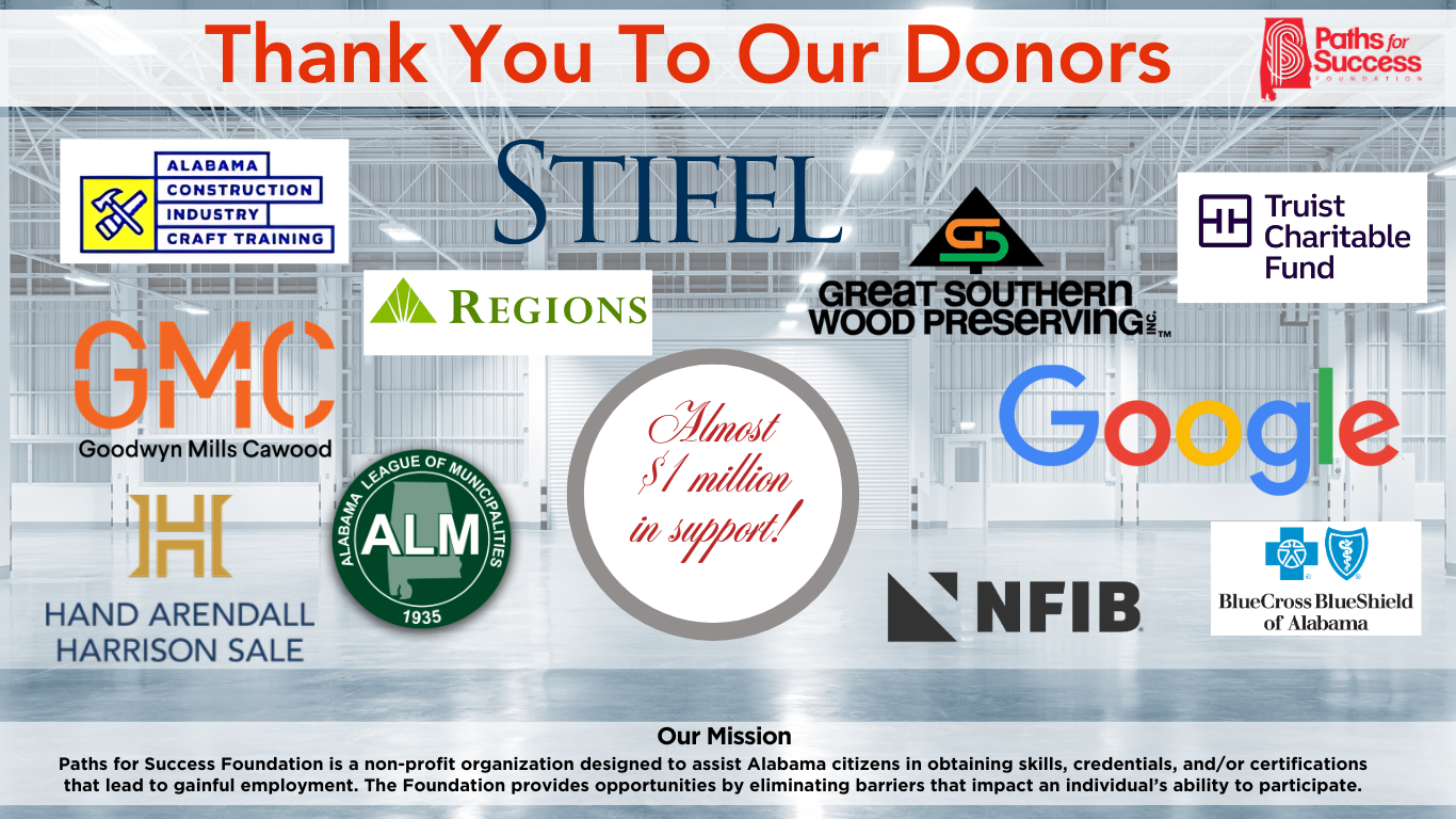 Paths for Success Foundation | Alabama