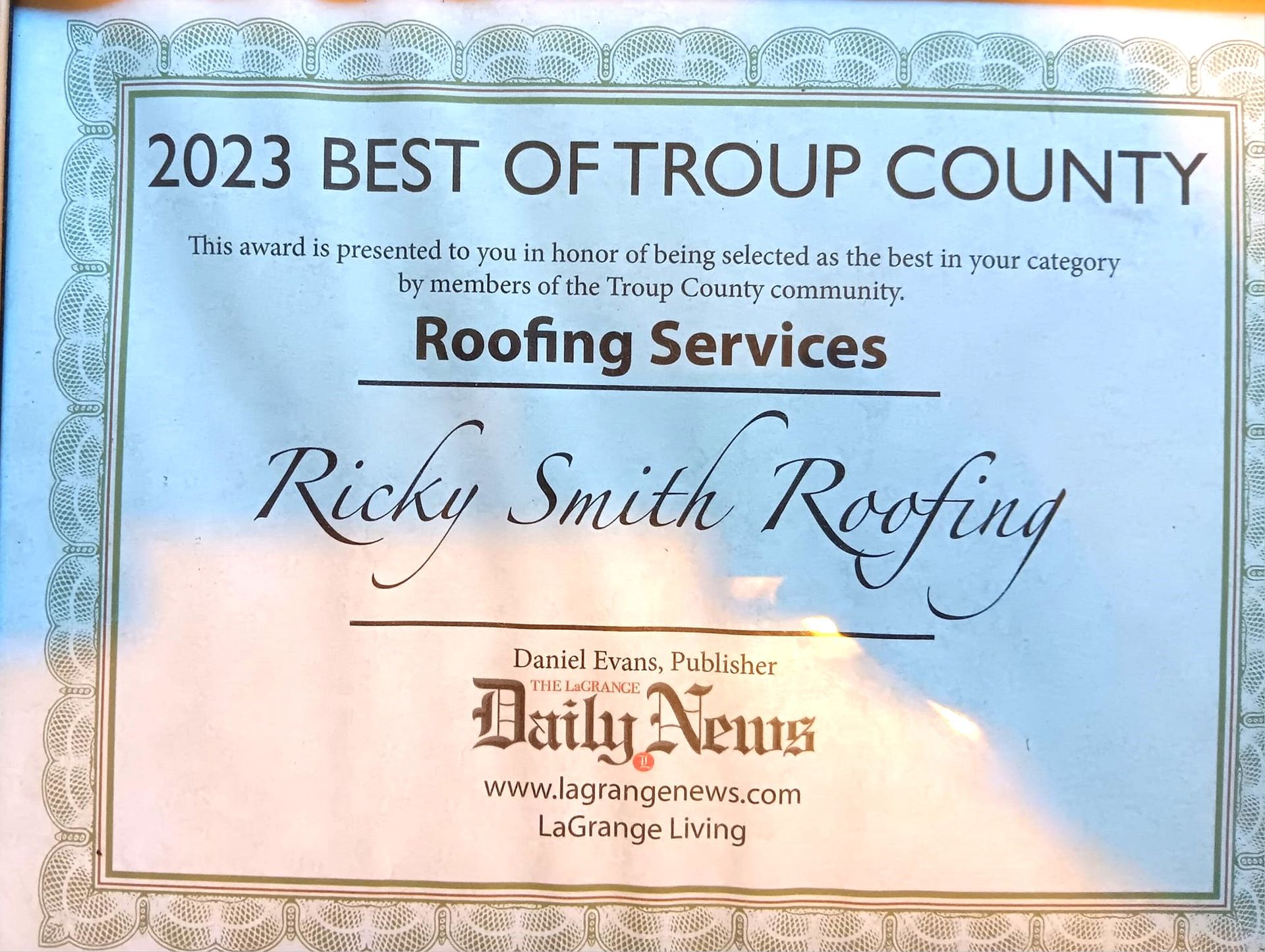 Residential Roofing| LaGrange, GA | Ricky Smith Roofing Inc
