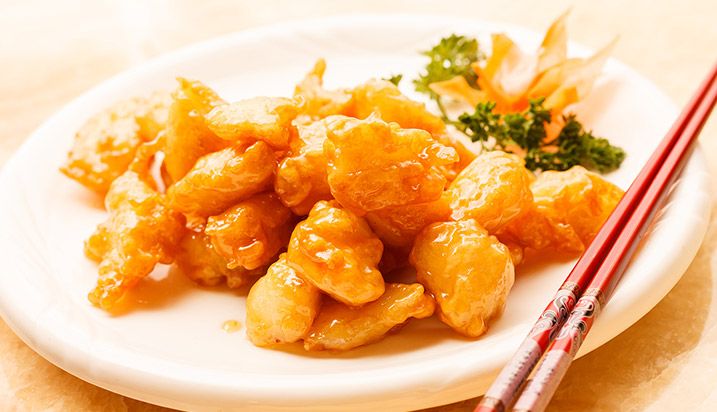 Crispy Mango Chicken