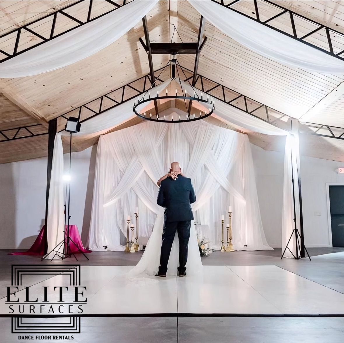 Slate White Dance Floor | Elite Surfaces Sacramento