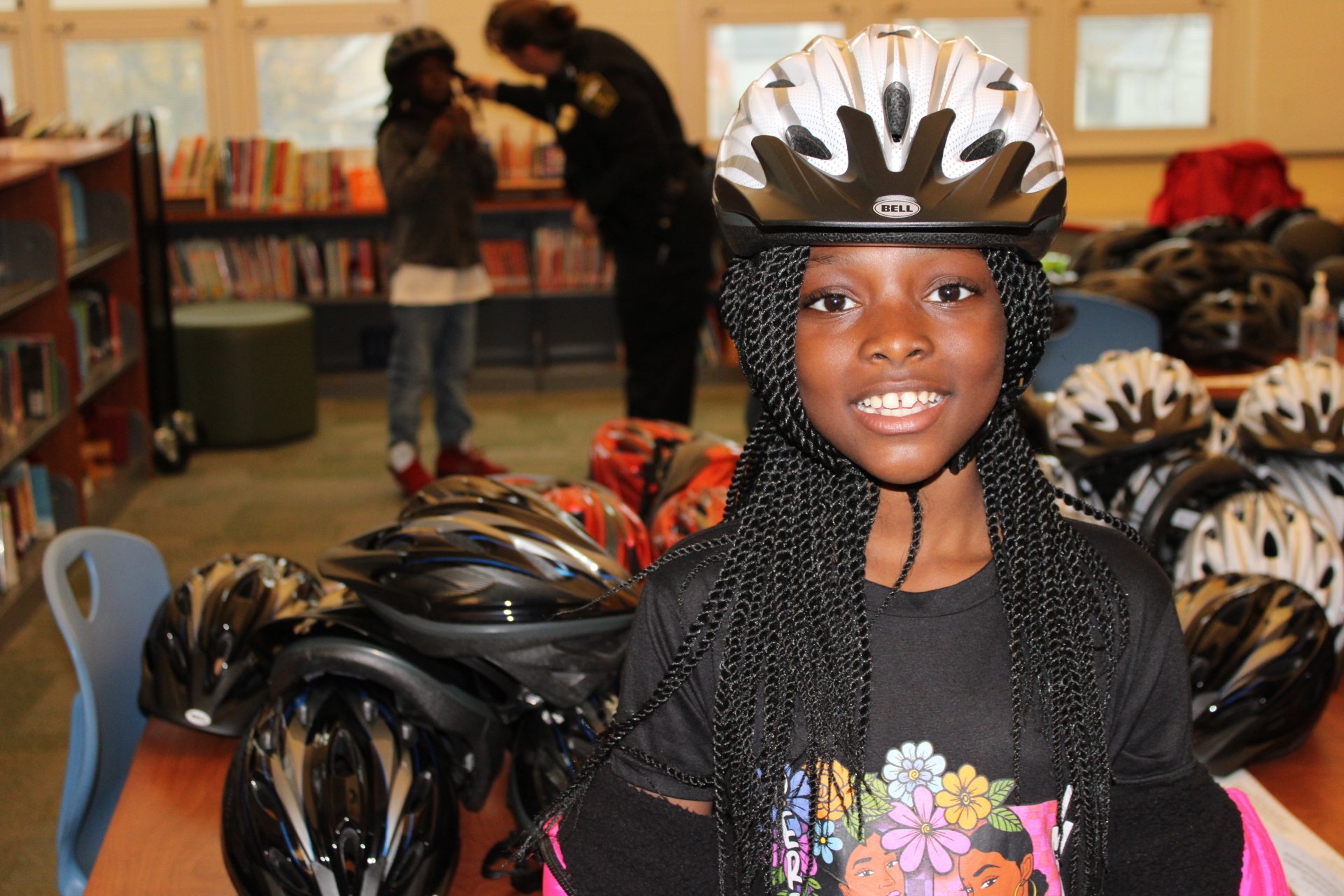 Amazon, UH and EPD Partner to Bring Bike Helmets to Euclid Kids