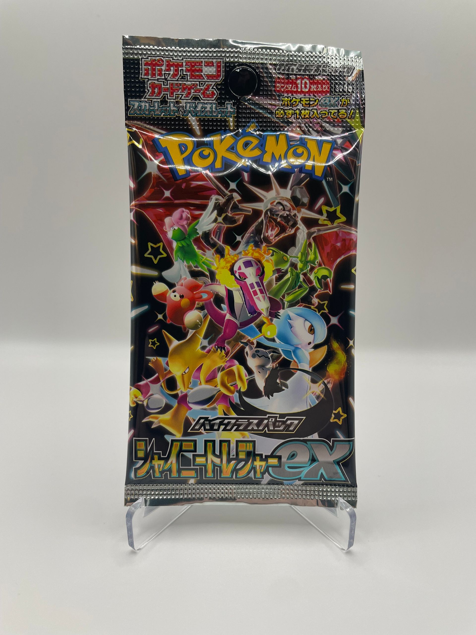 Japanese Pokémon Shiny Treasure EX Booster Pack