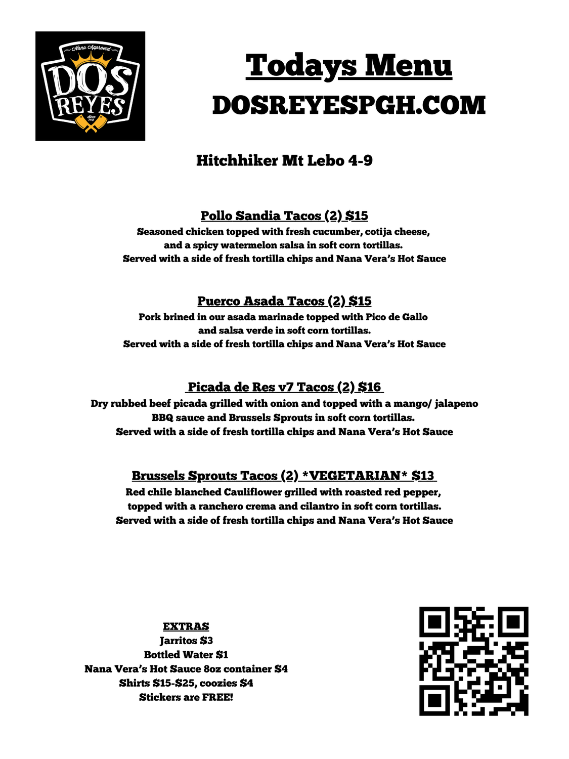 Pittsburghs best mexican food truck. Daily fresh menu.