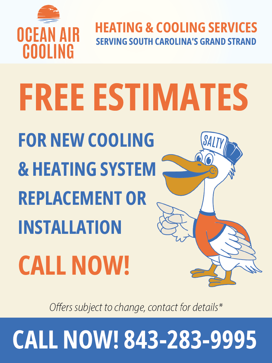 Free HVAC Estimate | Myrtle Beach, SC | Ocean Air