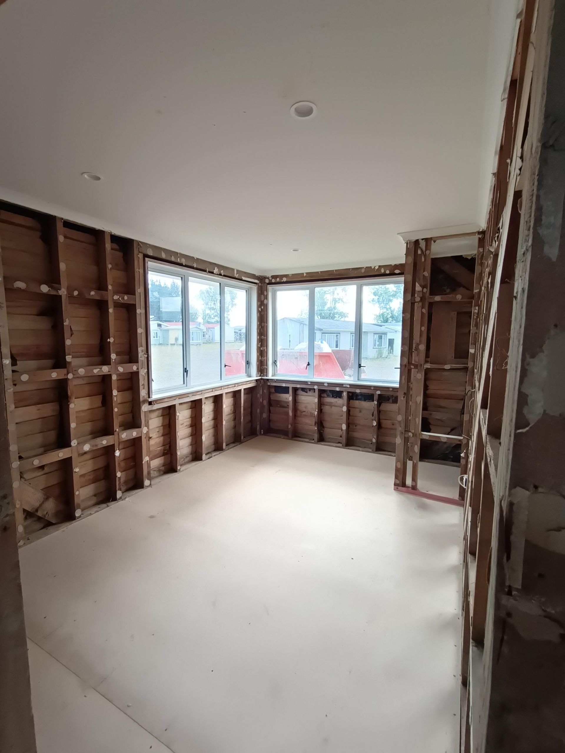 HB0122 - 3 bedroom shell with internal framing