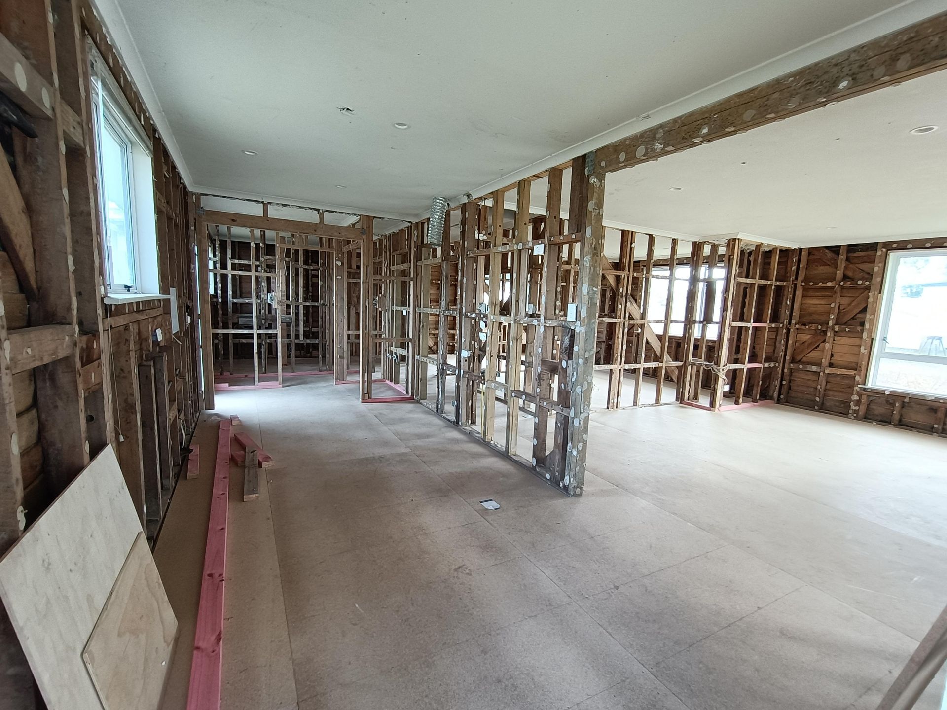 HB0122 - 3 bedroom shell with internal framing