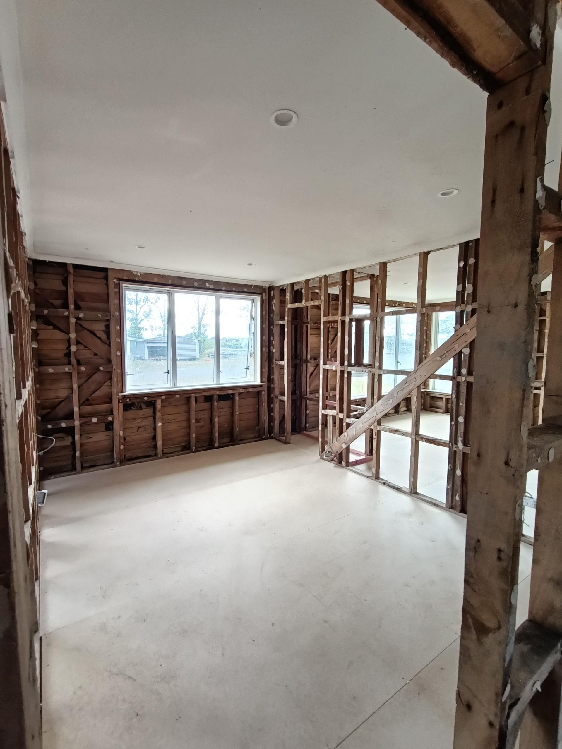 HB0122 - 3 bedroom shell with internal framing