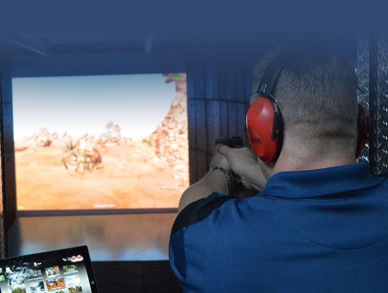 Live Fire Simulator | MILO Range - Gun Garage topeka, KS