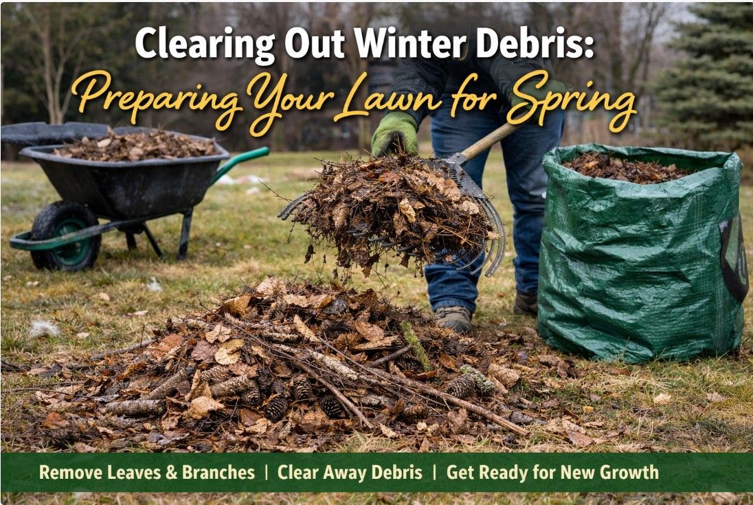 Why Removing Winter Debris After the Snow Melts Is Critical for Your Lawn