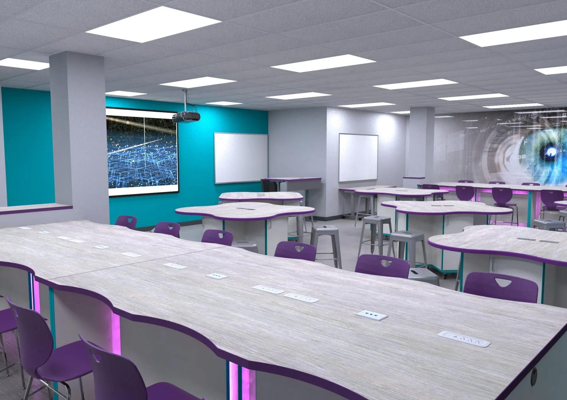 WB Manufacturing Casework and Mobile Furniture STEM Classrooms