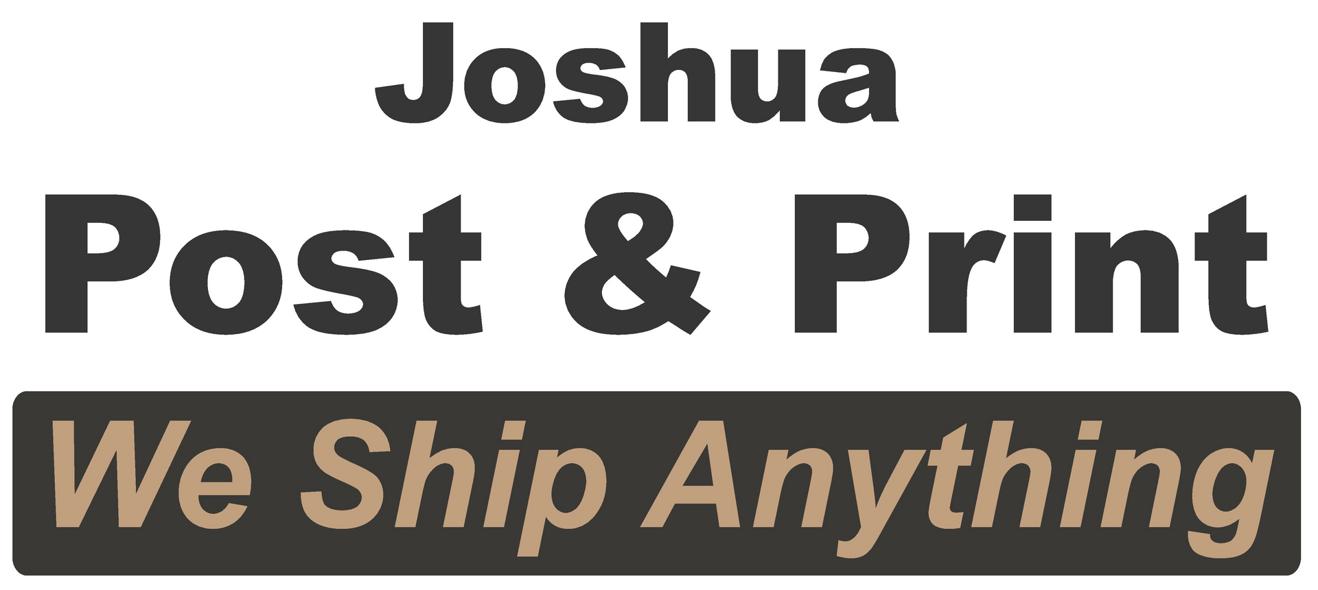 Joshua Post & Print | Joshua, TX