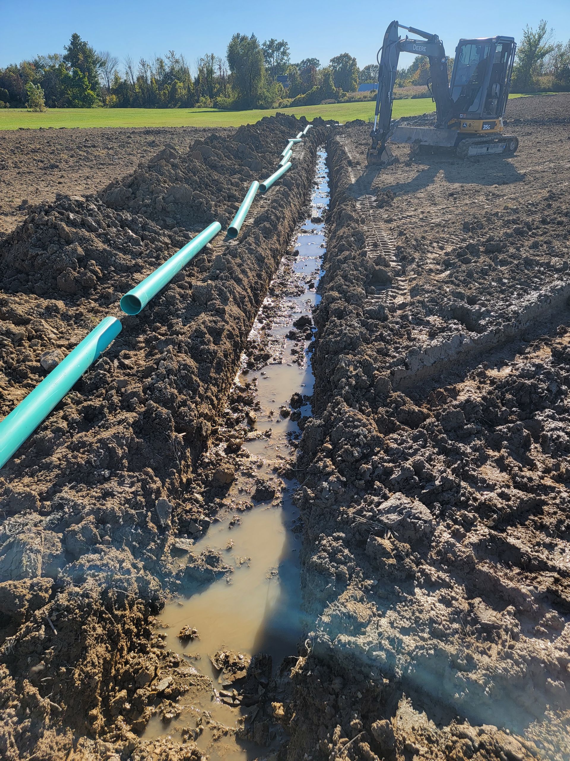 Light Excavation | ASE Outdoor Solutions | Drainage Contractor | Ohio