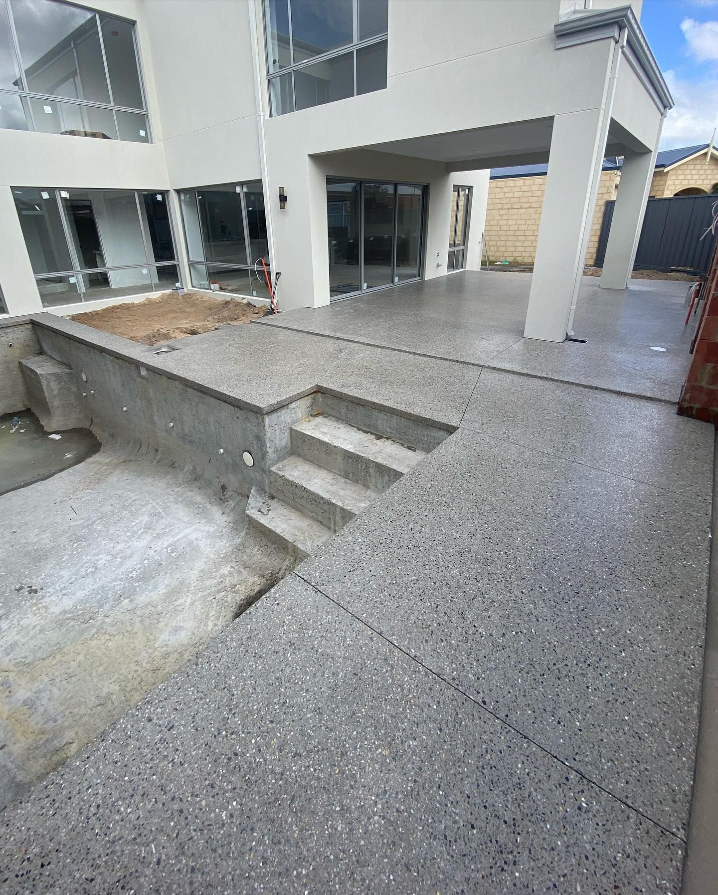 Honed Concrete Perth - Handmade Concreting