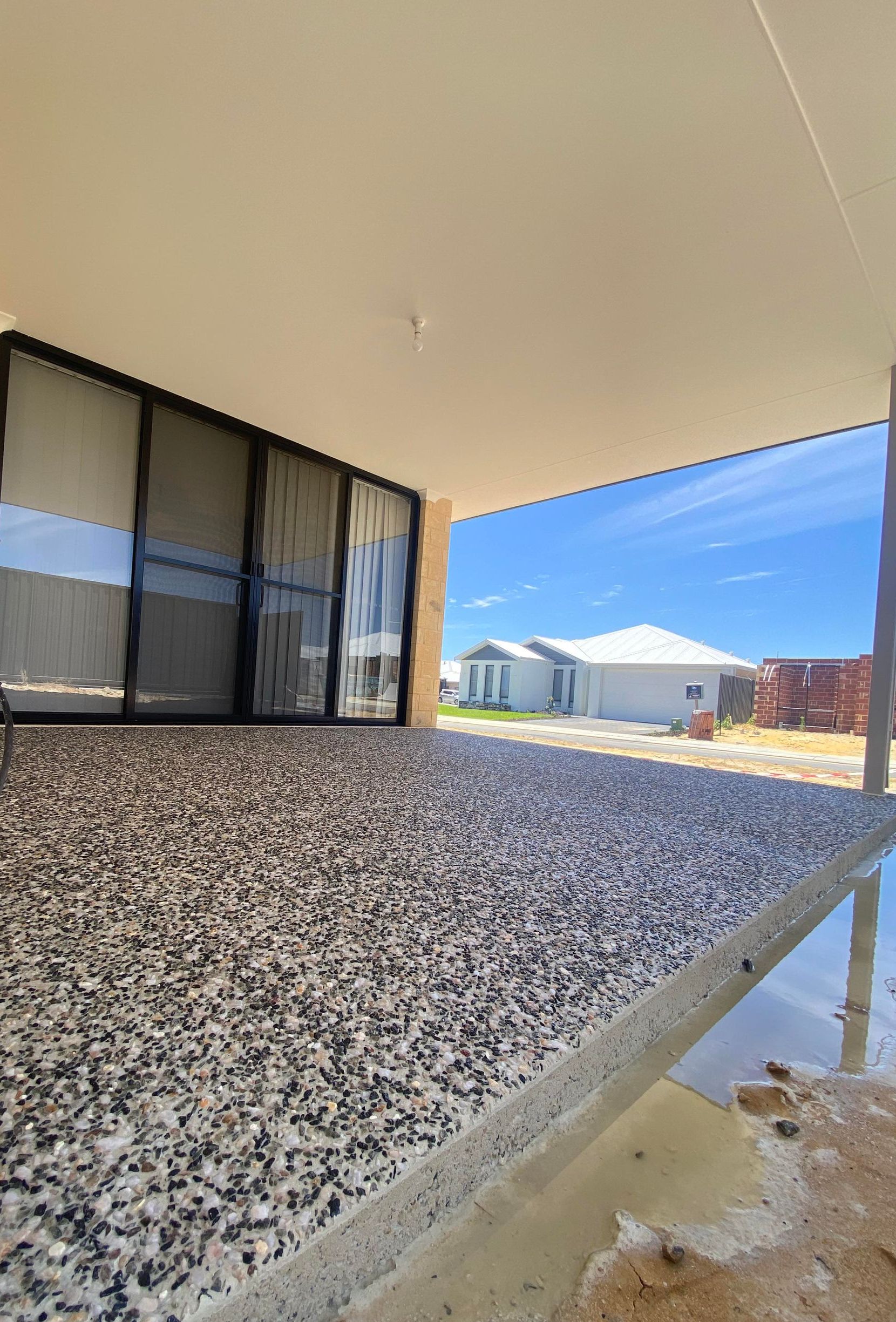 Exposed Aggregate Patios Perth - Handmade Concreting