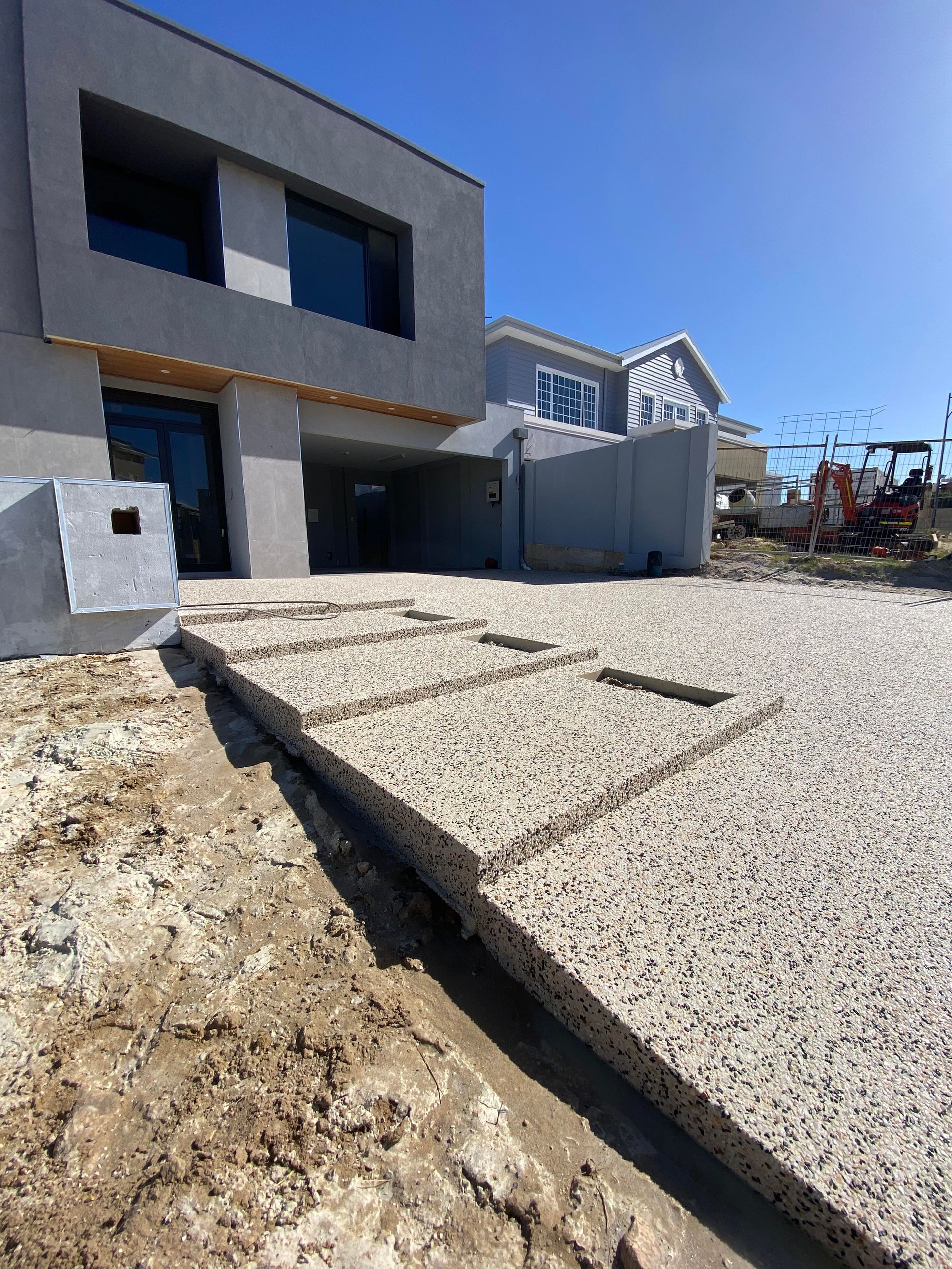 Exposed Aggregate & Honed Concrete in Myaree