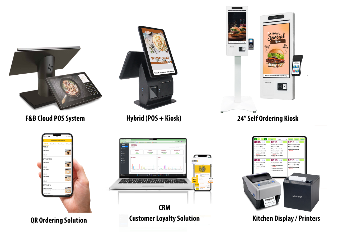 POS System for Businesses | Up To 80% Grant | MEGAPOS Singapore