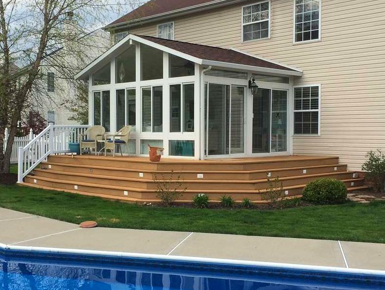 4 Track Stacking Sunroom Windows | Betterliving Patio & Sunrooms