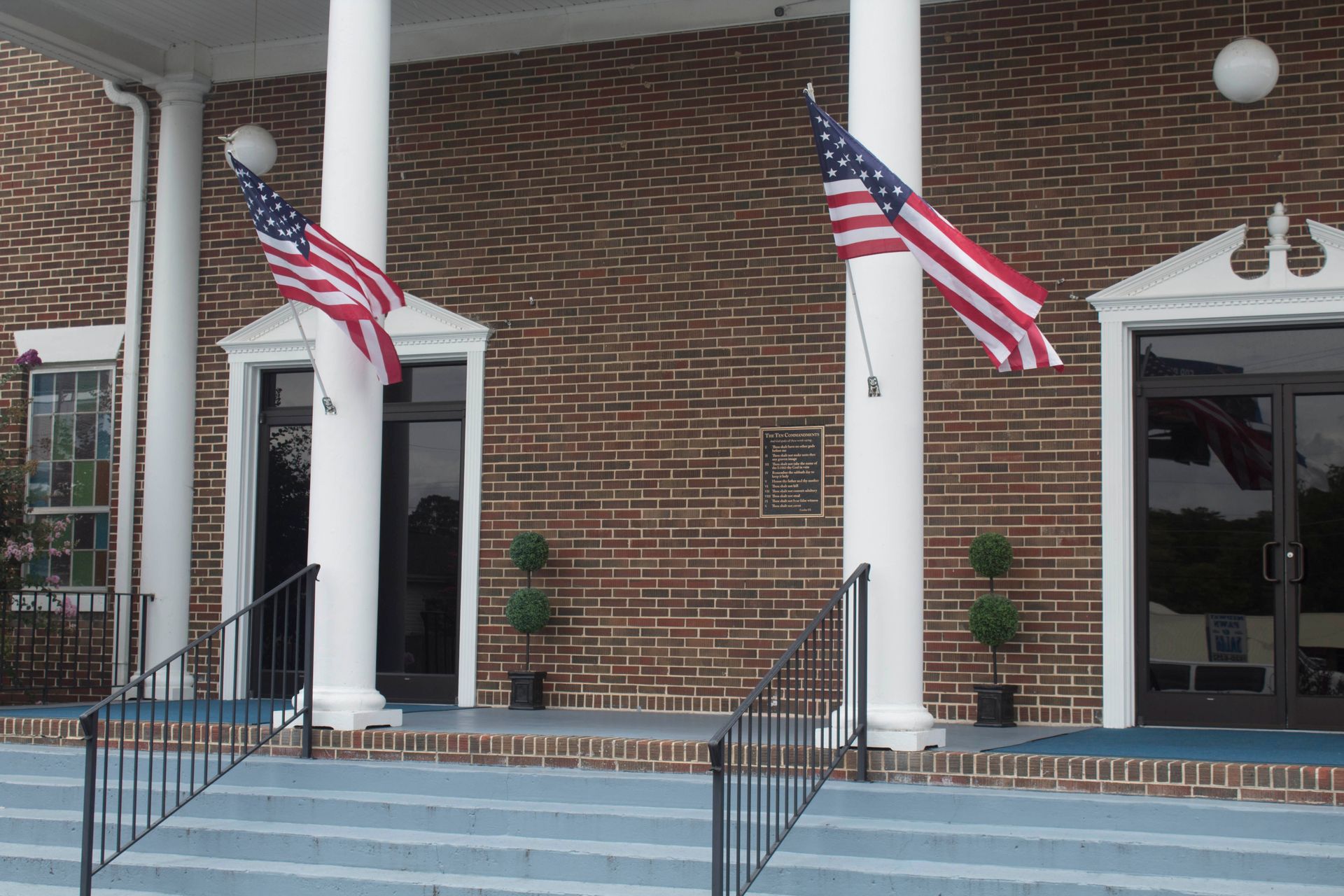 Two (2) Ten Commandments Yard Signs